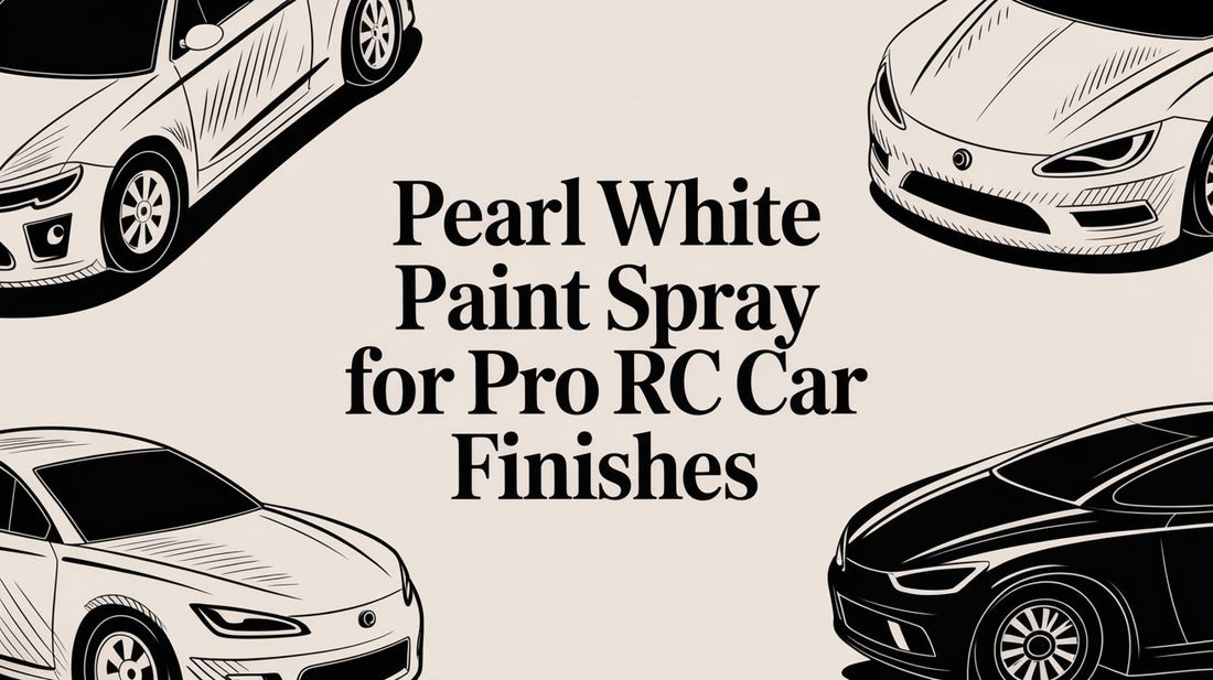 Pearl White Paint Spray for Pro RC Car Finishes – digital-rc